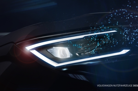 Crystalline bright spots Matrix headlights on the new Amarok Volkswagen UK press site